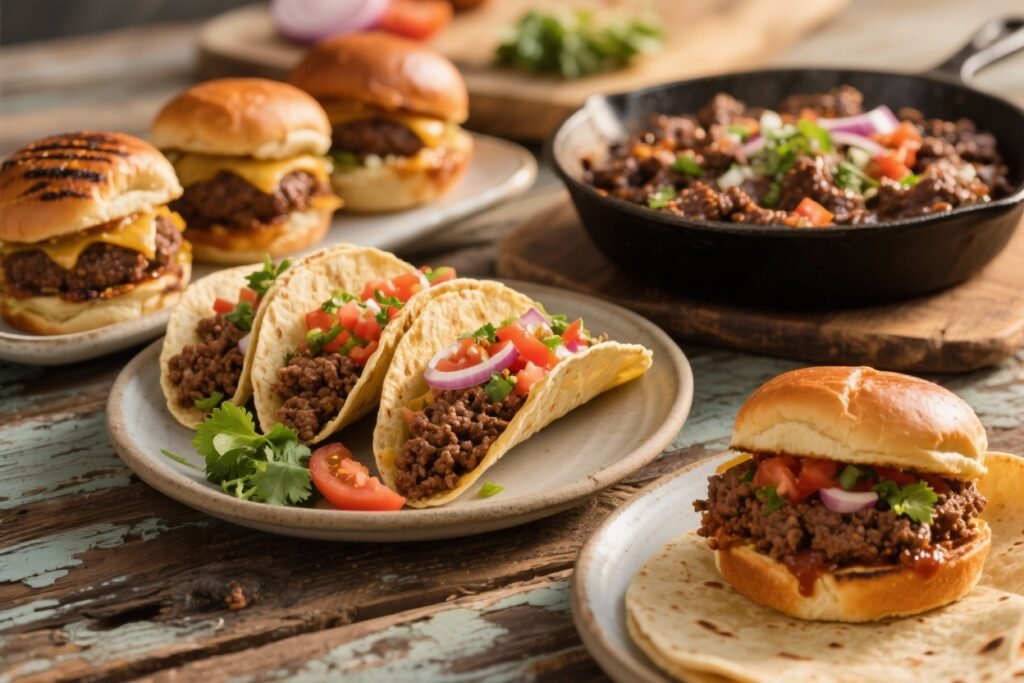 7 Easy Ground Beef Recipes That Turn Weeknights Into Wins - Joy Fuel ...